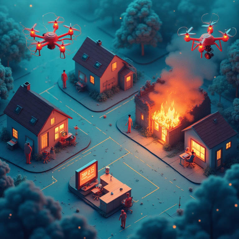 How Are Drones Used in Firefighting? - Vaimanika Aerospace